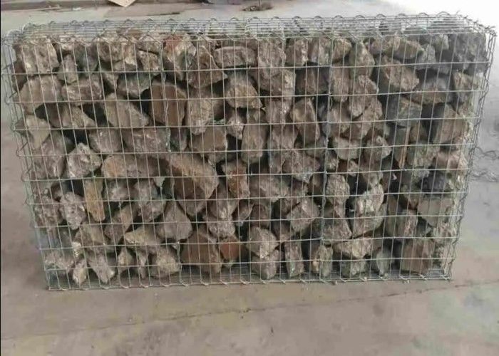 2.5-3.7mm Galvanized Welded Wire Mesh Gabion Steel Mesh For Building ...