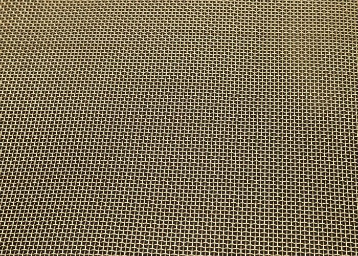 High Density Brass Woven Wire Mesh Woven Metal Mesh Fabric For Fine ...