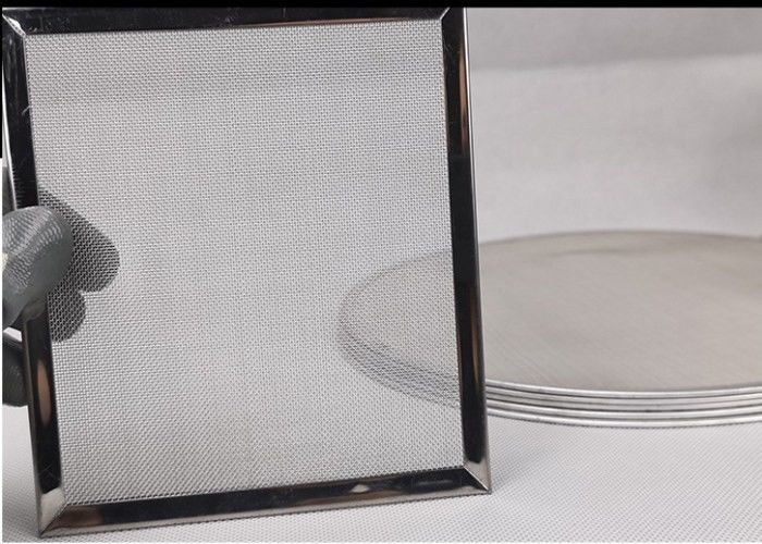 SS304 316 Woven Square Metal Filter Screen Mesh 30m Length Chemical ...