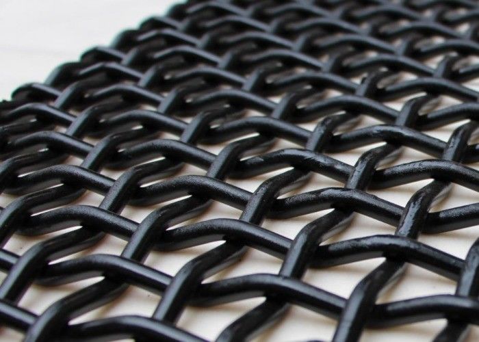 Corrosion Resistant Woven Wire Mesh Screen With Square Mesh For 30° 180 ...