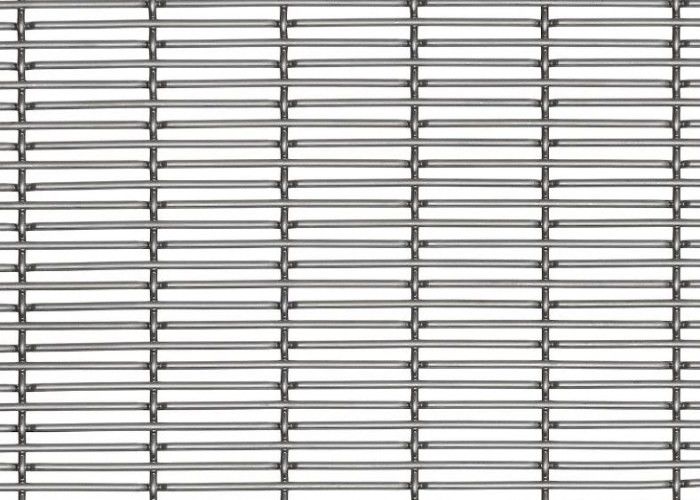 Tensile Steel Woven Wire Mesh Screen Rectangular Mesh Type Galvanized ...