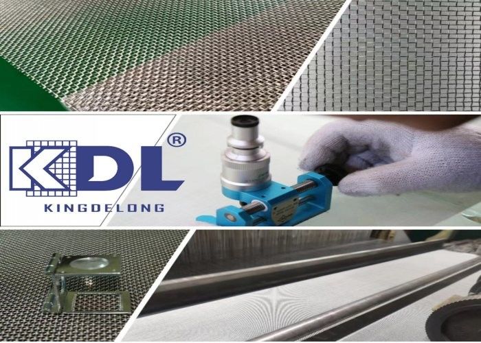 High Quality SS304 316 Stainless Steel Square Metal Woven Sieving ...