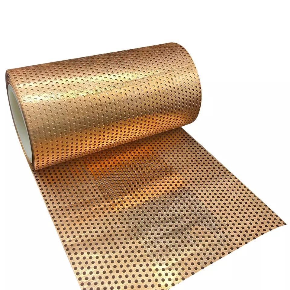 Customized Brass Copper Perforated Metal Sheet