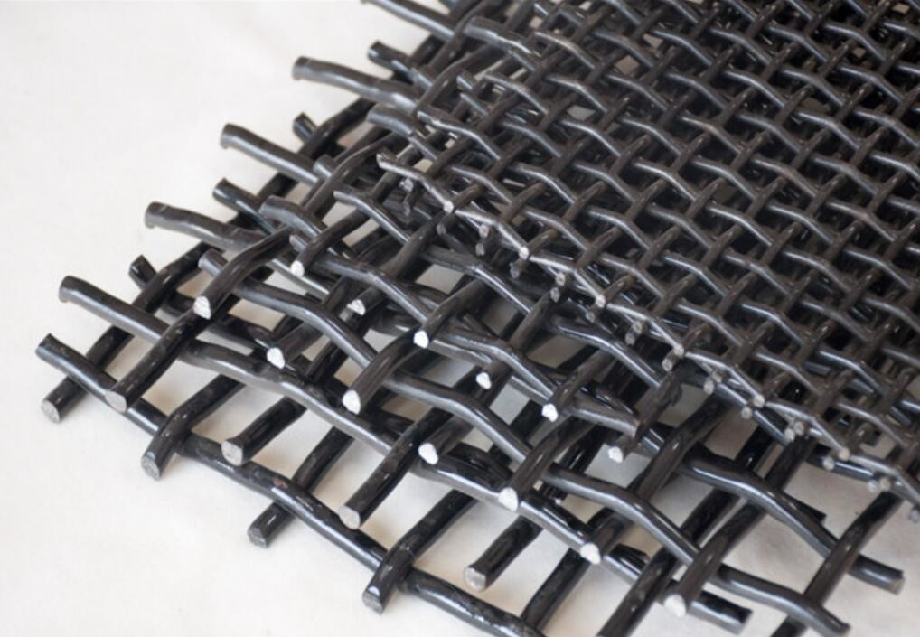 Mining Industry Vibrating Screen Mesh Double Crimped Wire Mesh Anti ...