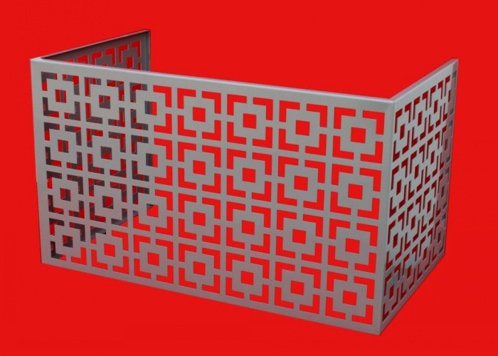 0.5mm-3.0mm Decorative Punched Metal Sheets