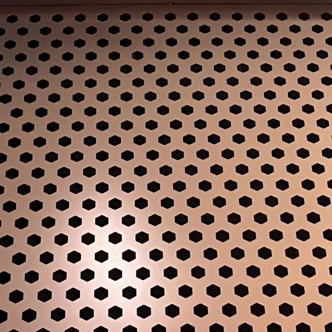 Customized Brass Copper Perforated Metal Sheet