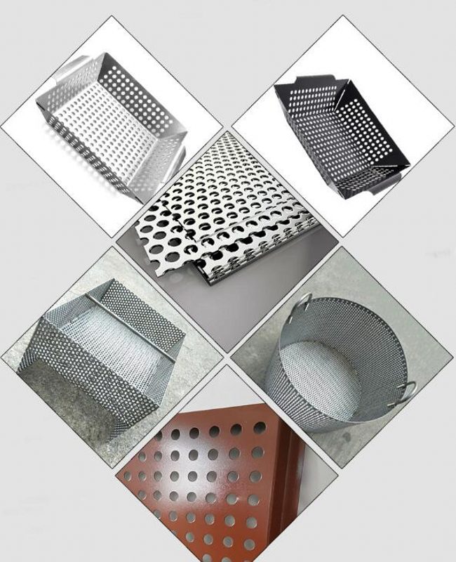 SS304 Punched Steel Sheet Ceiling Decorative Punched Metal Panels