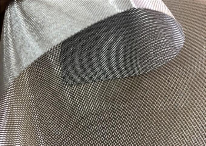 50x50mesh Silver Fine Woven Wire Mesh Screen For Electrical Contact