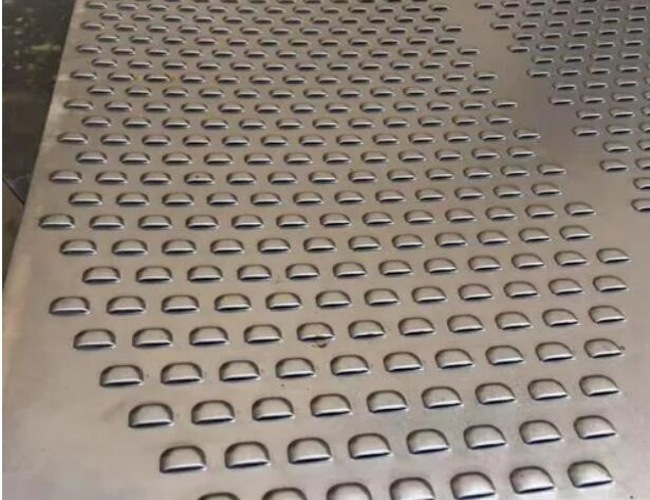 CNC Punching Perforated Non Skid Metal Plate Anti Slip Steel Sheet ...