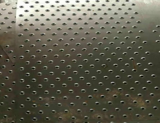CNC Punching Perforated Non Skid Metal Plate Anti Slip Steel Sheet ...