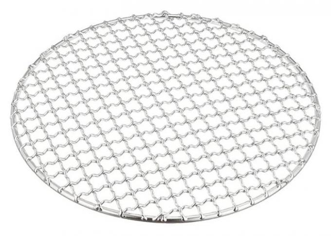 AISI304 Stainless Steel Bbq Grill Mesh BWG33-BWG16 Barbecue Grill Wire Mesh