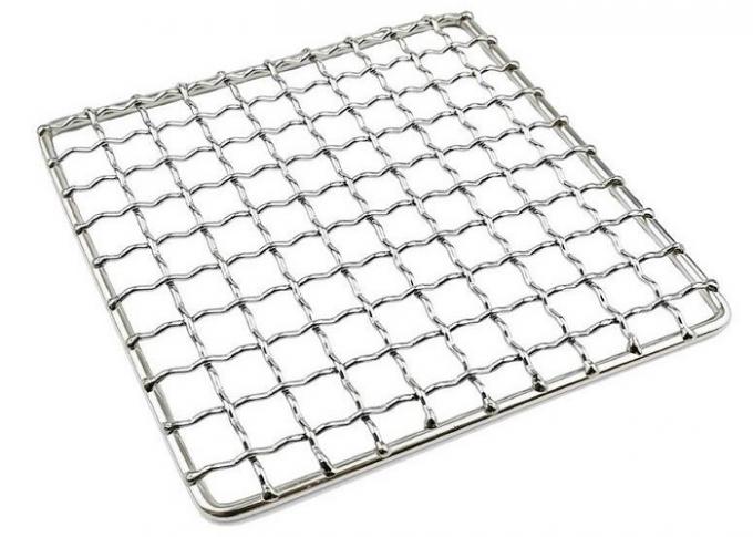 AISI304 Stainless Steel Bbq Grill Mesh BWG33-BWG16 Barbecue Grill Wire Mesh