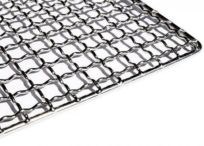 AISI304 Stainless Steel Bbq Grill Mesh BWG33-BWG16 Barbecue Grill Wire Mesh