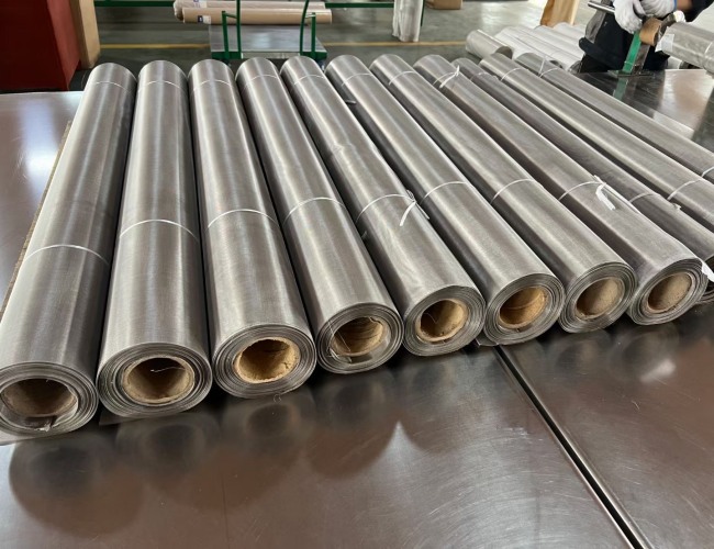 ISO14001 Plain Weave Filter Screen Mesh Metal Micron Screen Corrosion ...