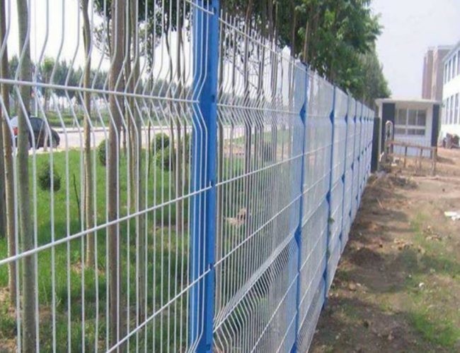 2''× 4'' Rectangle Hole 3D Curved Welded Wire Mesh Fence Weldmesh ...