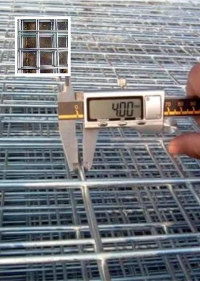 Customization Galvanized Welded Wire Mesh Sheets Weldmesh Security ...